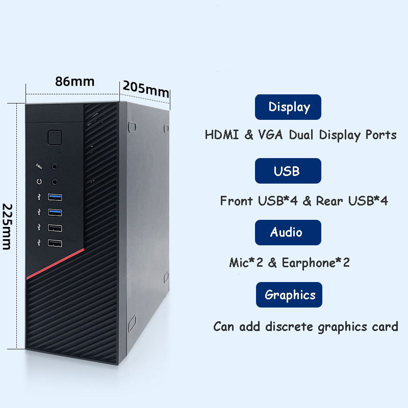 Mini ITX PC--X86 motherboard - OPS Slot Computer, Mini Computer ...